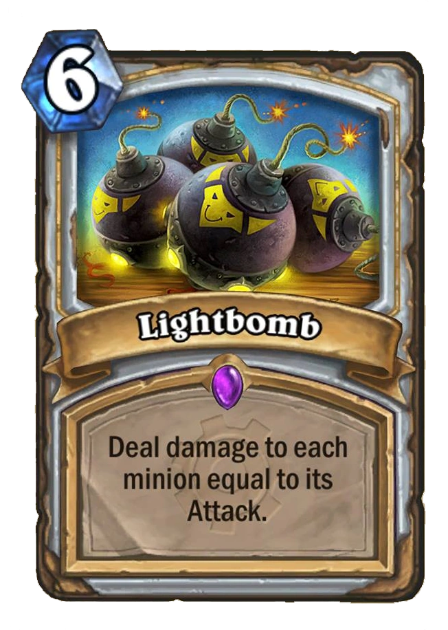 Lightbomb | Hearthstone: Heroes of Warcraft Wiki | Fandom