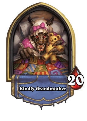 Kindly Grandmother (normal) | Hearthstone: Heroes of Warcraft Wiki | Fandom