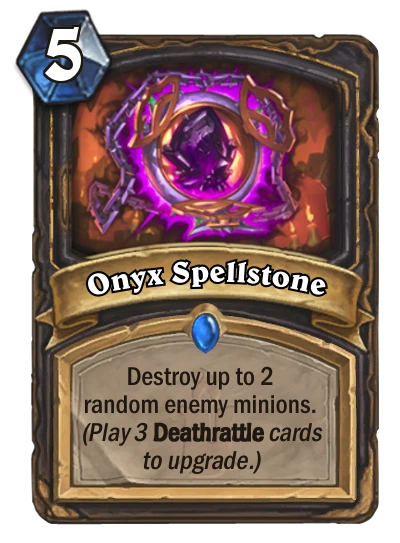 Onyx Spellstone | Hearthstone: Heroes of Warcraft Wiki | Fandom
