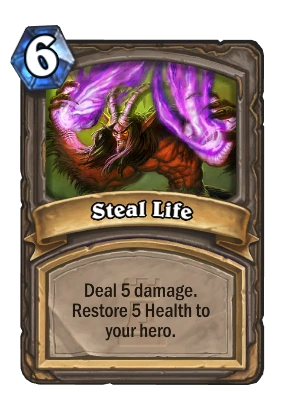 Steal Life (Normal) | Hearthstone: Heroes of Warcraft Wiki | Fandom