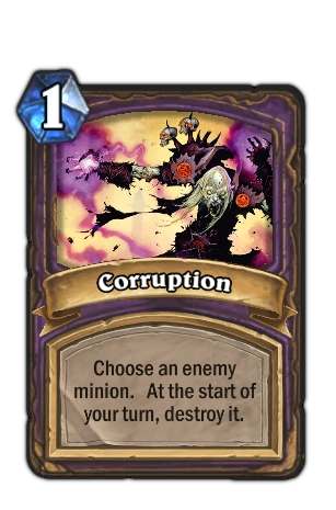 Corruption | Hearthstone: Heroes of Warcraft Wiki | Fandom