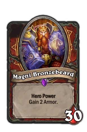 Magni Bronzebeard | Hearthstone: Heroes of Warcraft Wiki | Fandom