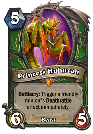 Princess Huhuran | Hearthstone: Heroes of Warcraft Wiki | Fandom