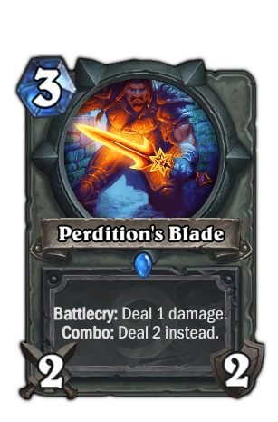 Perdition's Blade | Hearthstone: Heroes of Warcraft Wiki | Fandom