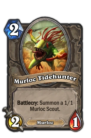 Murloc Tidehunter | Hearthstone: Heroes of Warcraft Wiki | Fandom