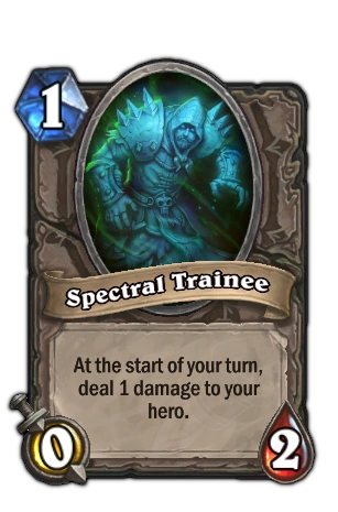 Spectral Trainee | Hearthstone: Heroes of Warcraft Wiki | Fandom