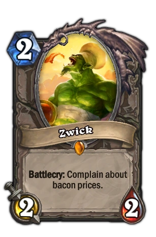Zwick | Hearthstone: Heroes of Warcraft Wiki | Fandom