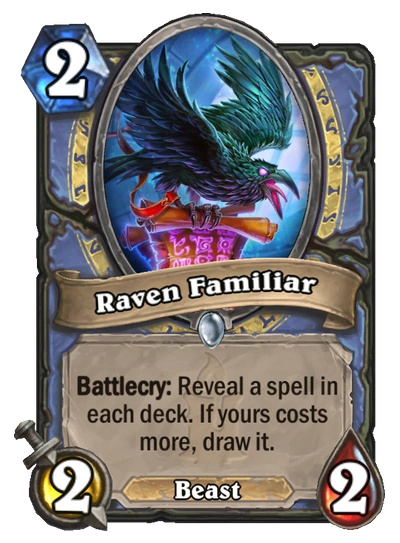 Raven Familiar | Hearthstone: Heroes of Warcraft Wiki | Fandom