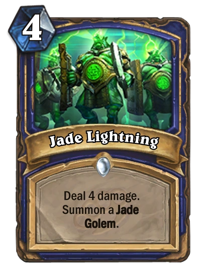 Jade Lightning | Hearthstone: Heroes of Warcraft Wiki | Fandom
