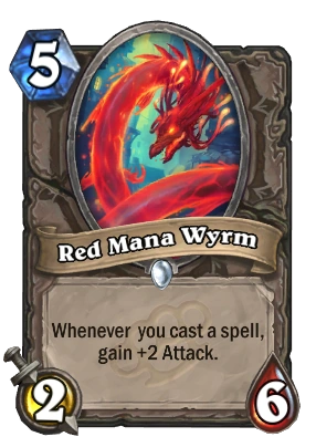 Red Mana Wyrm | Hearthstone: Heroes of Warcraft Wiki | Fandom