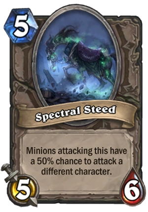 Spectral Steed | Hearthstone: Heroes of Warcraft Wiki | Fandom