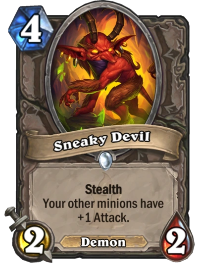 Sneaky Devil | Hearthstone: Heroes of Warcraft Wiki | Fandom