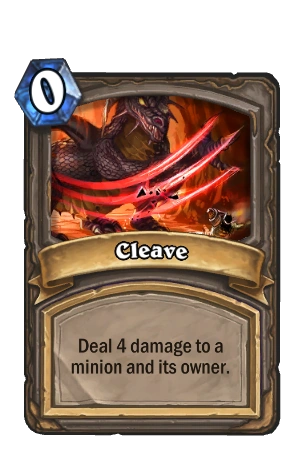 Cleave (Nefarian Rises) | Hearthstone: Heroes of Warcraft Wiki | Fandom