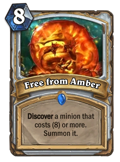 Free from Amber | Hearthstone: Heroes of Warcraft Wiki | Fandom