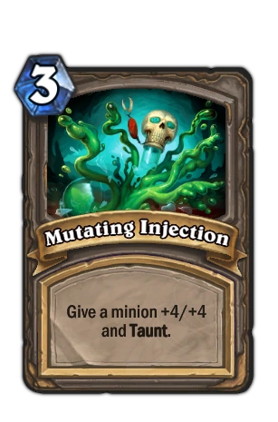 Mutating Injection | Hearthstone: Heroes of Warcraft Wiki | Fandom
