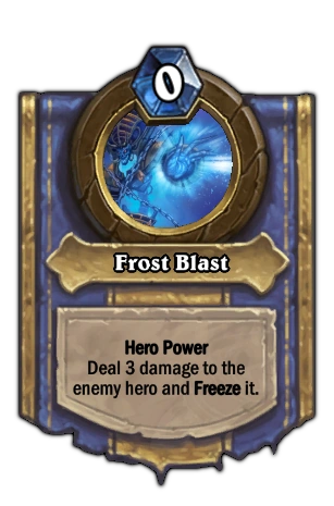 Frost Blast (heroic) | Hearthstone: Heroes of Warcraft Wiki | Fandom