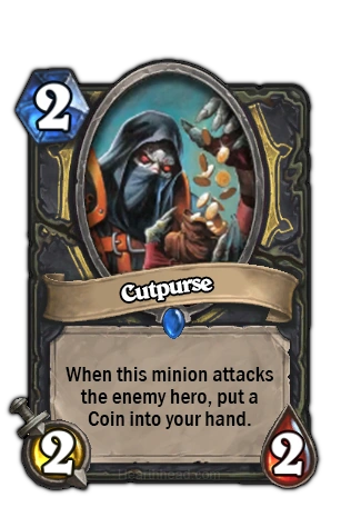 Cutpurse | Hearthstone: Heroes of Warcraft Wiki | Fandom