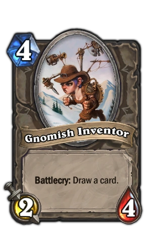 Gnomish Inventor | Hearthstone: Heroes of Warcraft Wiki | Fandom