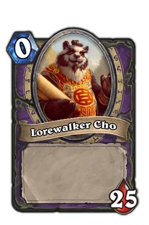 Lorewalker Cho (normal) | Hearthstone: Heroes of Warcraft Wiki | Fandom