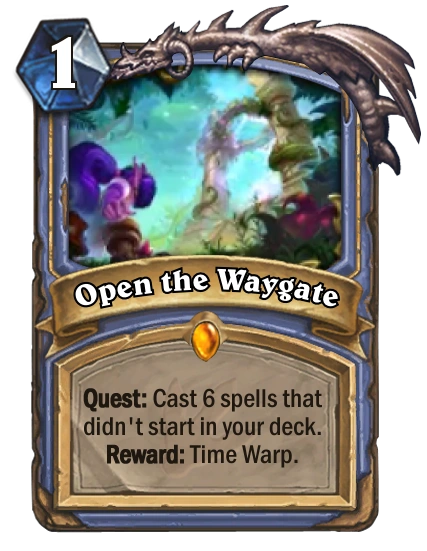 Open the Waygate | Hearthstone: Heroes of Warcraft Wiki | Fandom