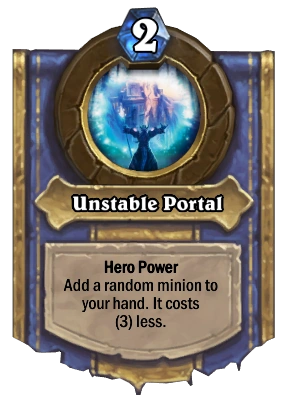 Unstable Portal (normal) | Hearthstone: Heroes of Warcraft Wiki | Fandom