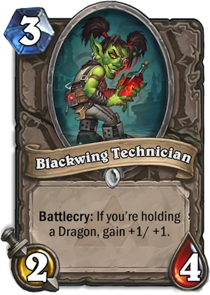 Blackwing Technician | Hearthstone: Heroes of Warcraft Wiki | Fandom