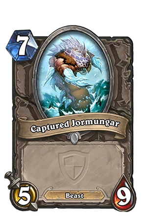 Captured Jormungar | Hearthstone: Heroes of Warcraft Wiki | Fandom