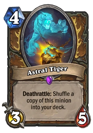 Astral Tiger | Hearthstone: Heroes of Warcraft Wiki | Fandom