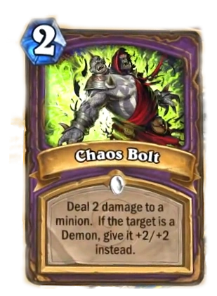Chaos Bolt | Hearthstone: Heroes of Warcraft Wiki | Fandom