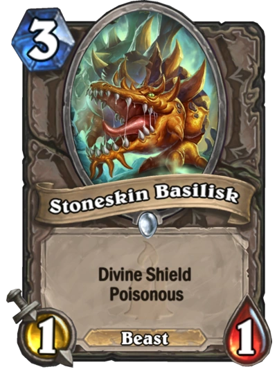 Stoneskin Basilisk | Hearthstone: Heroes of Warcraft Wiki | Fandom