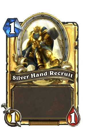 Silver Hand Recruit | Hearthstone: Heroes of Warcraft Wiki | Fandom