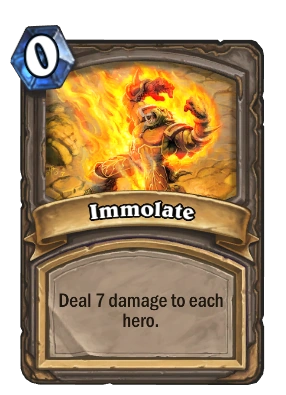 Immolate (upgraded) | Hearthstone: Heroes of Warcraft Wiki | Fandom
