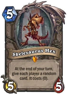 Skelesaurus Hex (normal card) | Hearthstone: Heroes of Warcraft Wiki ...