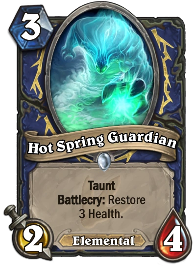Hot Spring Guardian | Hearthstone: Heroes of Warcraft Wiki | Fandom