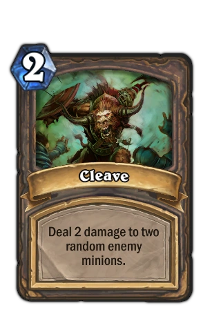 Cleave | Hearthstone: Heroes of Warcraft Wiki | Fandom