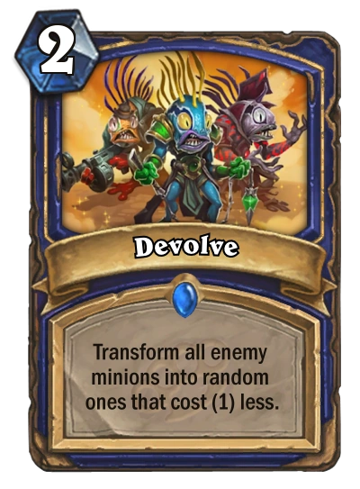 Devolve | Hearthstone: Heroes of Warcraft Wiki | Fandom