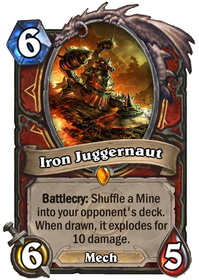 Iron Juggernaut | Hearthstone: Heroes of Warcraft Wiki | Fandom
