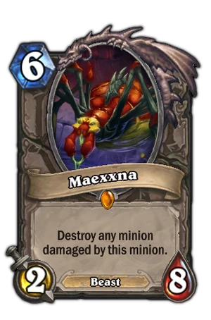 Maexxna | Hearthstone: Heroes of Warcraft Wiki | Fandom