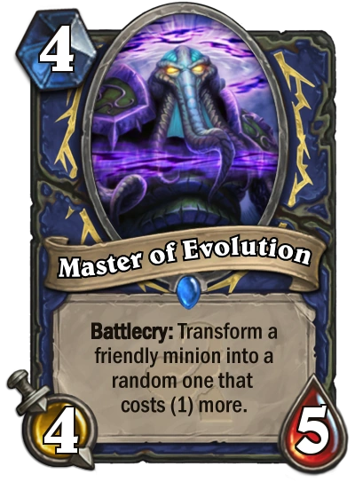 Master of Evolution | Hearthstone: Heroes of Warcraft Wiki | Fandom
