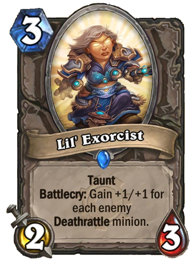 Lil' Exorcist | Hearthstone: Heroes of Warcraft Wiki | Fandom
