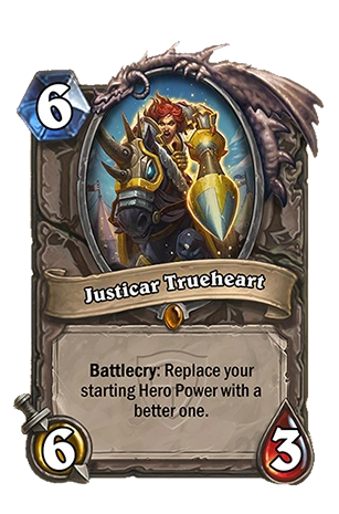 Justicar Trueheart | Hearthstone: Heroes of Warcraft Wiki | Fandom