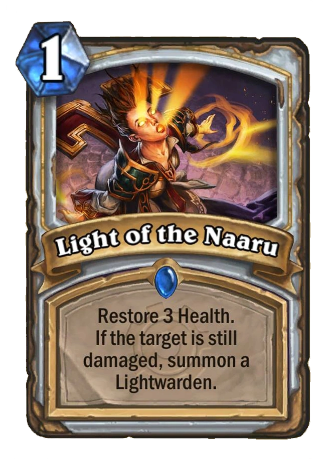 Light of the Naaru | Hearthstone: Heroes of Warcraft Wiki | Fandom