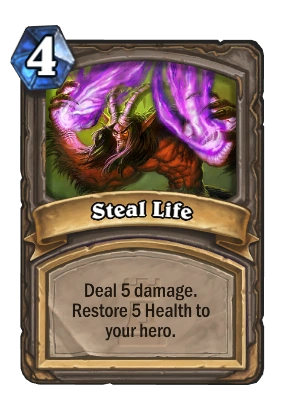 Steal Life (Heroic) | Hearthstone: Heroes of Warcraft Wiki | Fandom