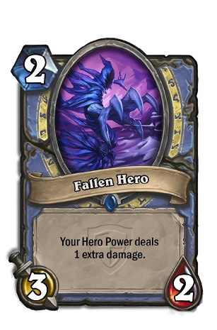 Fallen Hero | Hearthstone: Heroes of Warcraft Wiki | Fandom