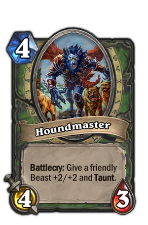 Houndmaster | Hearthstone: Heroes of Warcraft Wiki | Fandom