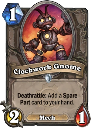 Clockwork Gnome | Hearthstone: Heroes of Warcraft Wiki | Fandom