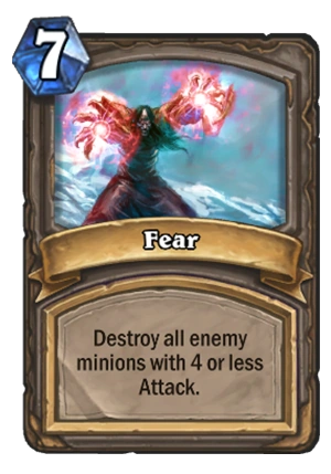 Fear | Hearthstone: Heroes of Warcraft Wiki | Fandom