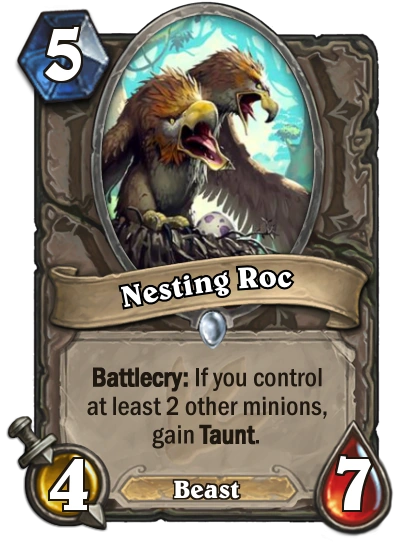 Nesting Roc | Hearthstone: Heroes of Warcraft Wiki | Fandom