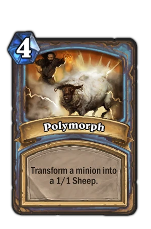 Polymorph | Hearthstone: Heroes of Warcraft Wiki | Fandom