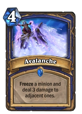 Avalanche | Hearthstone: Heroes of Warcraft Wiki | Fandom